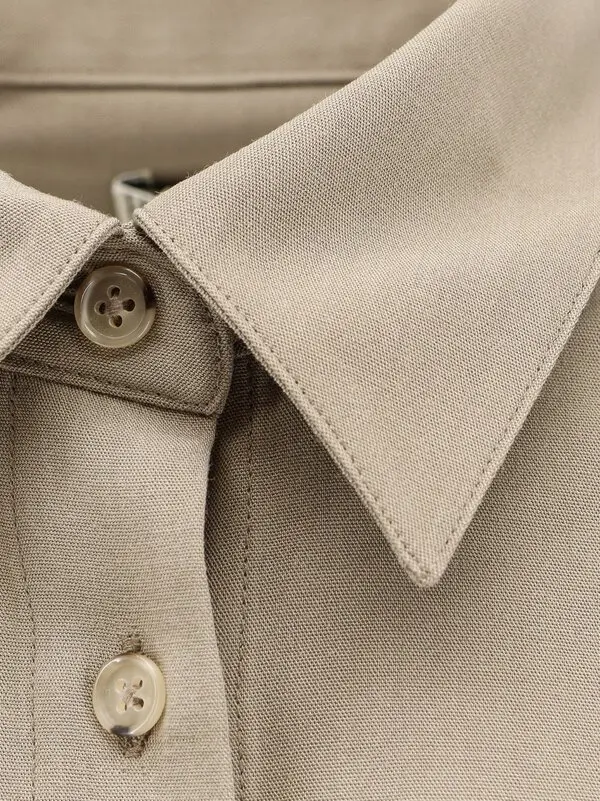 TOTEME Viscose And Wool Shirt - Multicolor