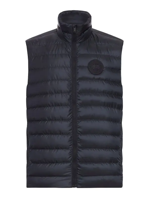 Canada Goose Quilted Stand Collar Sleeveless Jacket