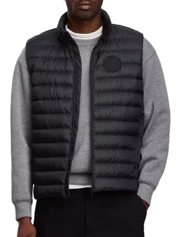 Canada Goose Quilted Stand Collar Sleeveless Jacket