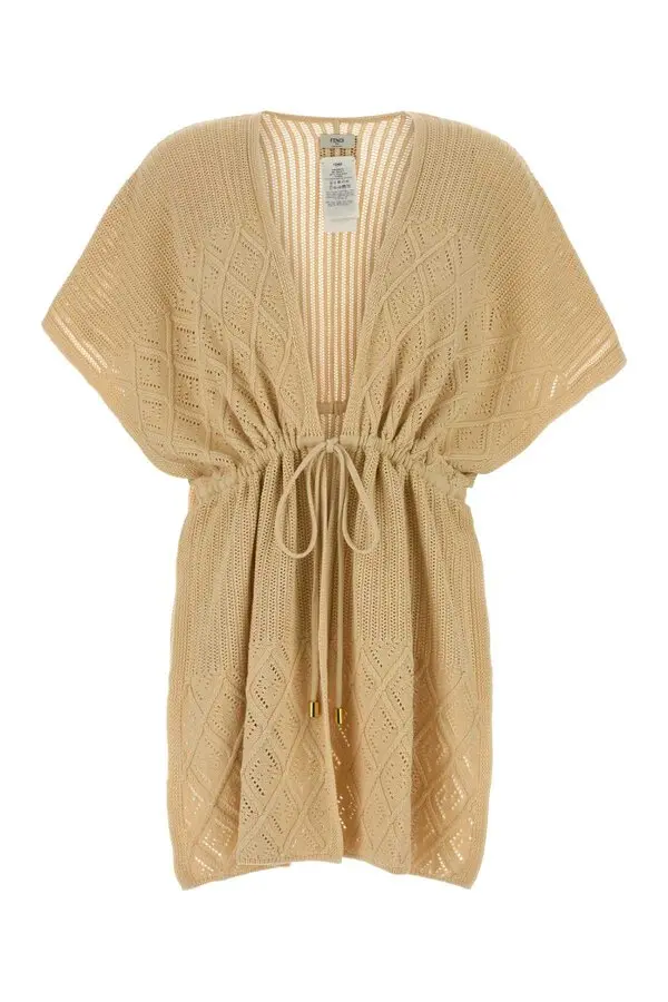 Fendi Knit Poncho