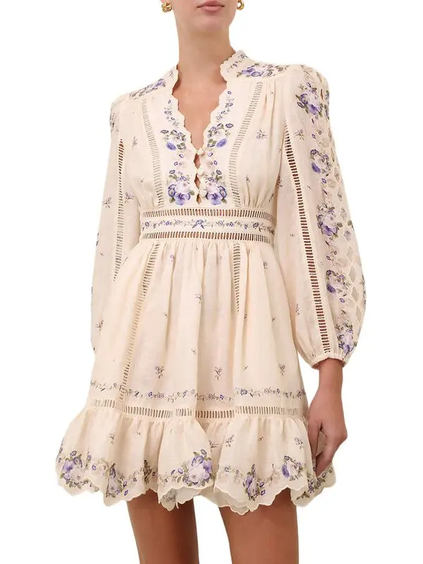 Zimmermann Patience Mini Dress