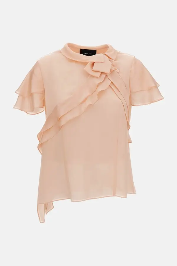 Simone Rocha Petal Bow Sash Top