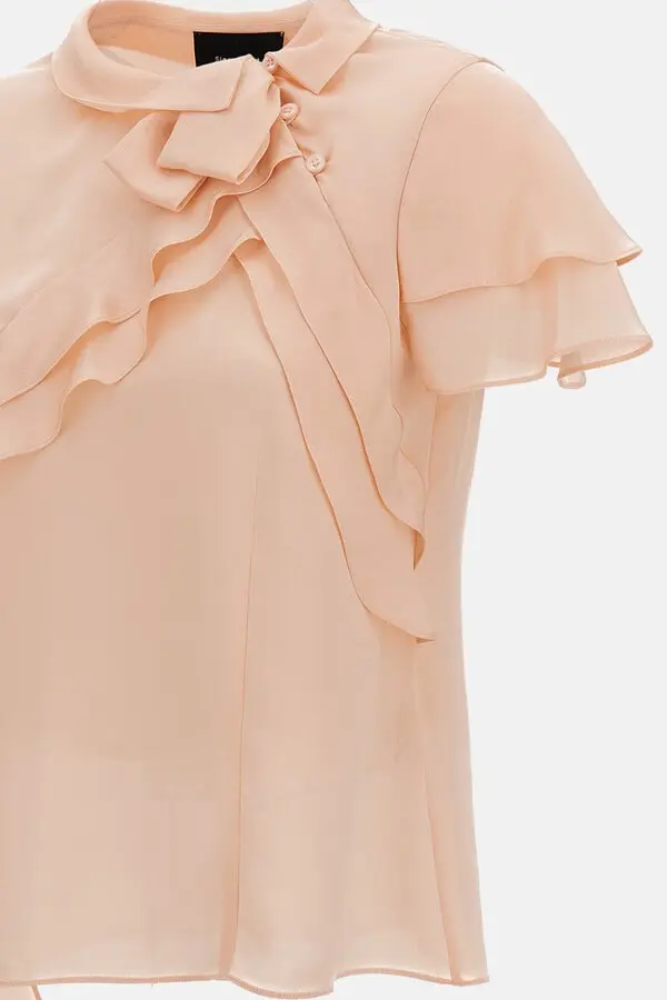 Simone Rocha Petal Bow Sash Top