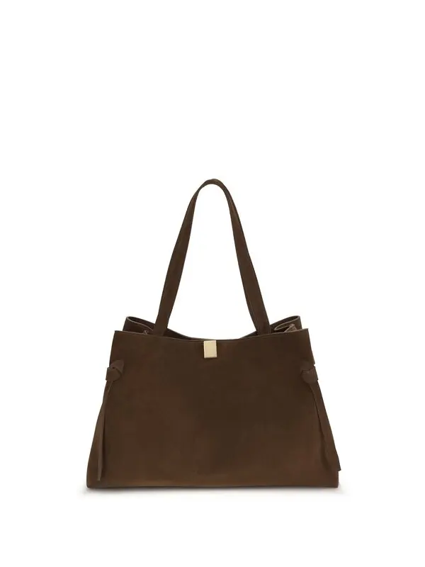 Yuzefi Gyoza Large Shoulder Bag - Brown