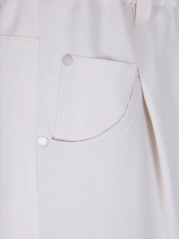 Brunello Cucinelli Straight Natural Trousers