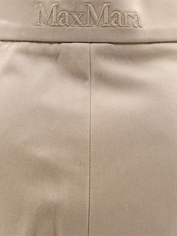 Max Mara Tailored Pleated Shorts - Brown