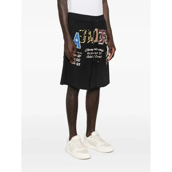 Amiri Cargo Shorts With Logo Detail