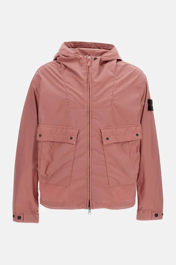 Stone Island Short Hooded Technical Parka - Multicolor