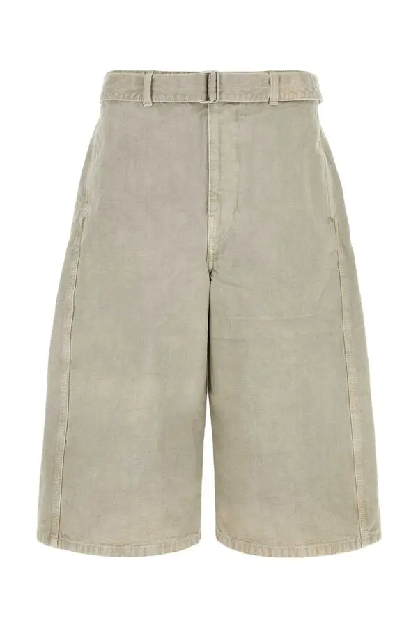 LEMAIRE Lemiare Belted Denim Bermuda Shorts