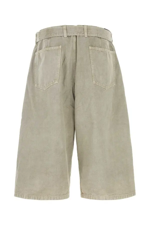 LEMAIRE Lemiare Belted Denim Bermuda Shorts