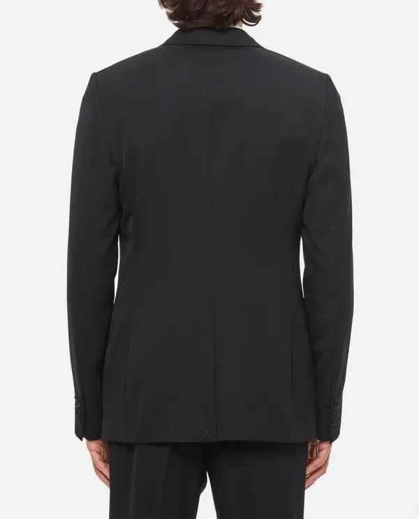 LANVIN Wool Tuxedo Jacket - Multicolor