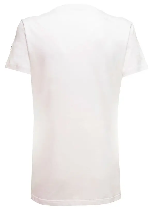 Moncler Jersey T-shirt With Patched Logo