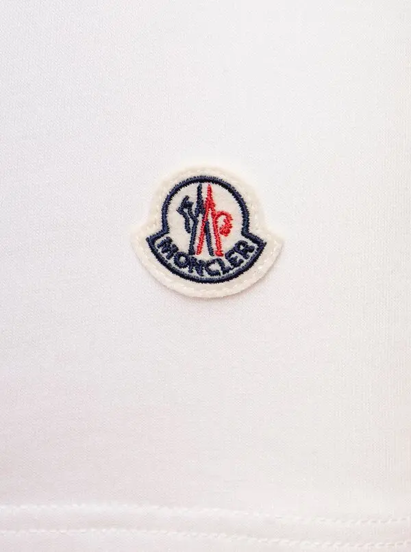 Moncler Jersey T-shirt With Patched Logo