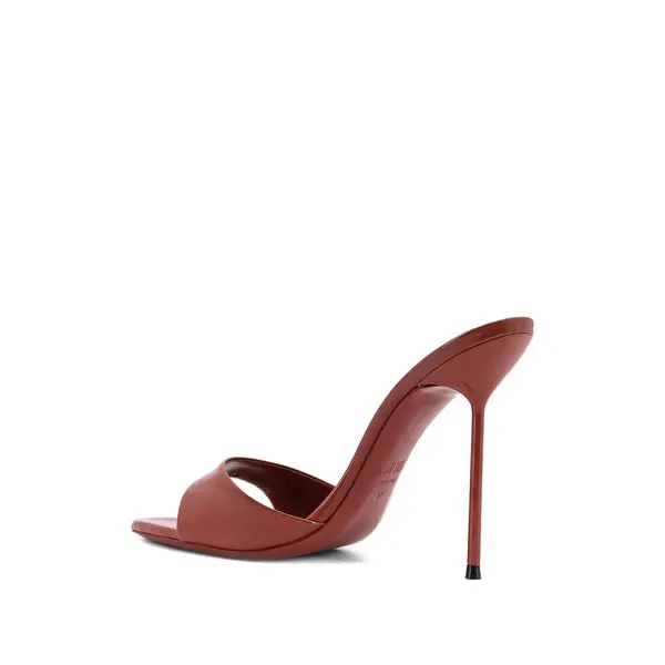 Paris Texas Stiletto Heel Slip-on Sandals