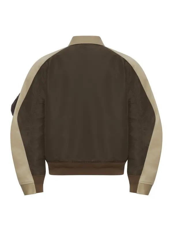 Sacai Cotton Chino X Nylon Twill Blouson - Multicolor