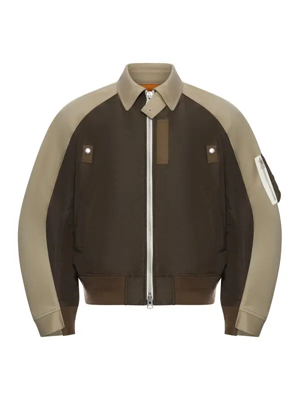 Sacai Cotton Chino X Nylon Twill Blouson