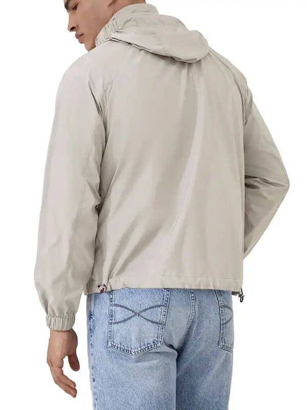 Brunello Cucinelli Technical Fabric Jacket With Hood