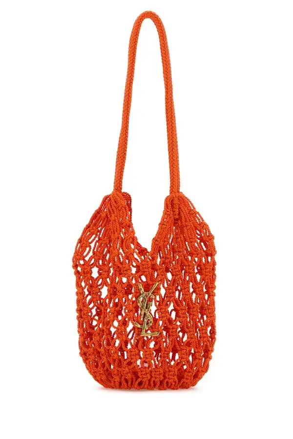 Saint Laurent Crochet Bucket Bag