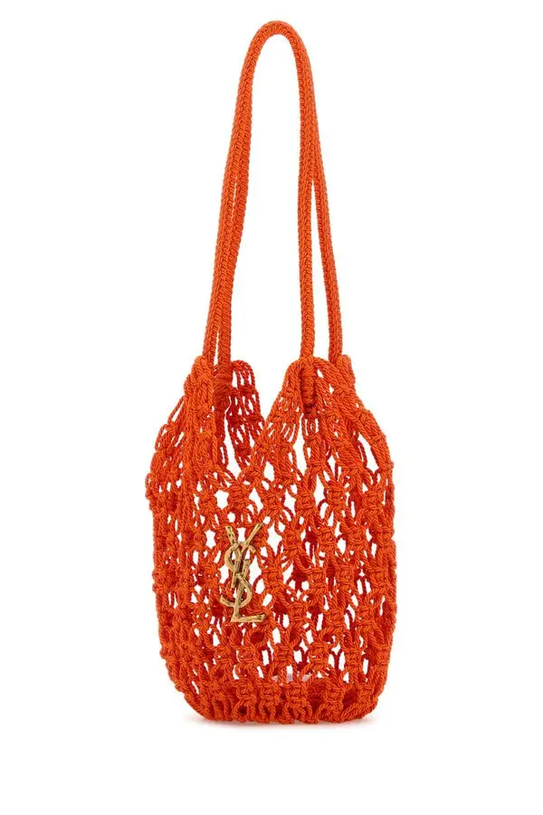 Saint Laurent Crochet Bucket Bag