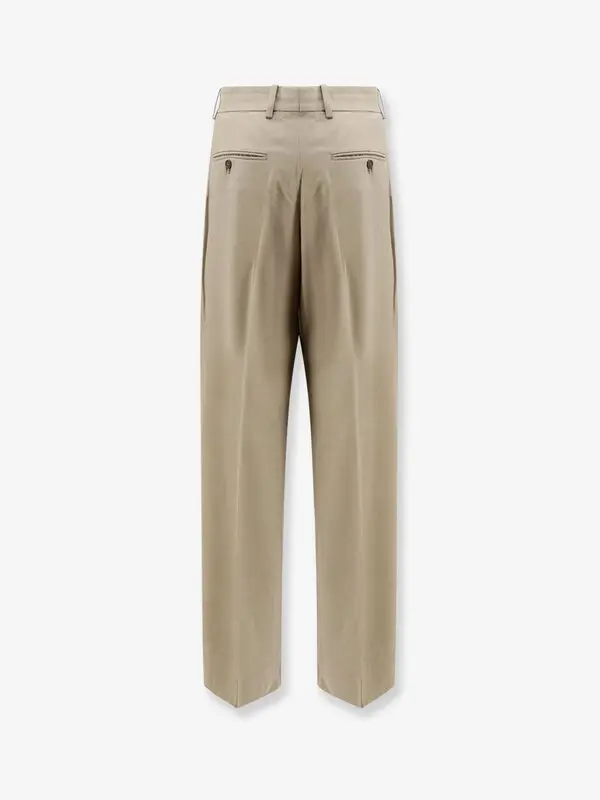 TOTEME Viscose And Wool Trousers - Multicolor