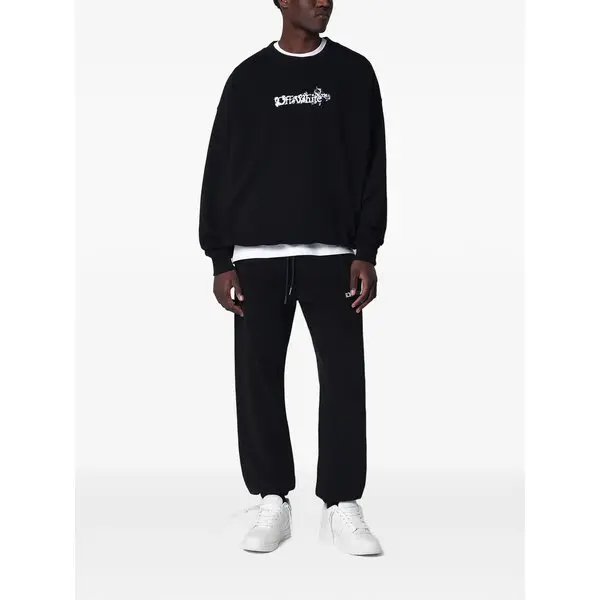 Off-White Arrow Motif Crew Neck Sweatshirt