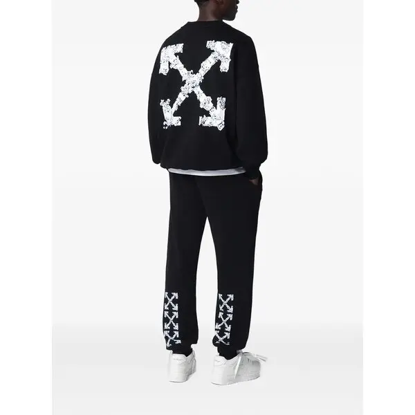 Off-White Arrow Motif Crew Neck Sweatshirt