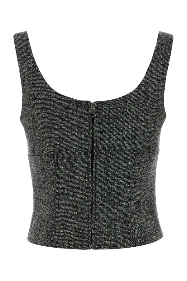 Gucci Two-tone Wool Tank Top