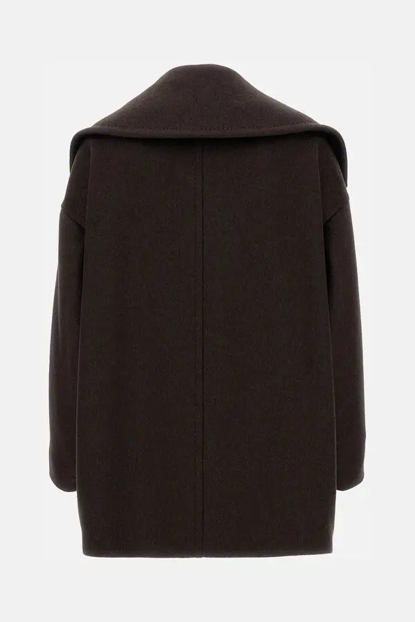 Max Mara Giacca Linea Wool Double-breasted Jacket
