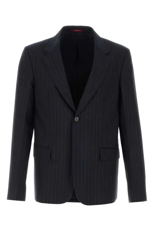 Gucci Embroidered Wool Blazer