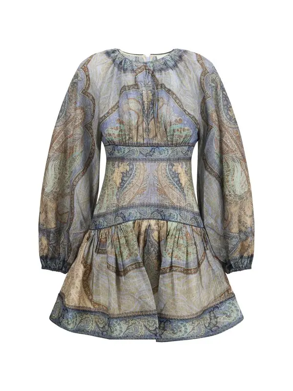 Zimmermann Wanderlust Mini Dress - Multicolor