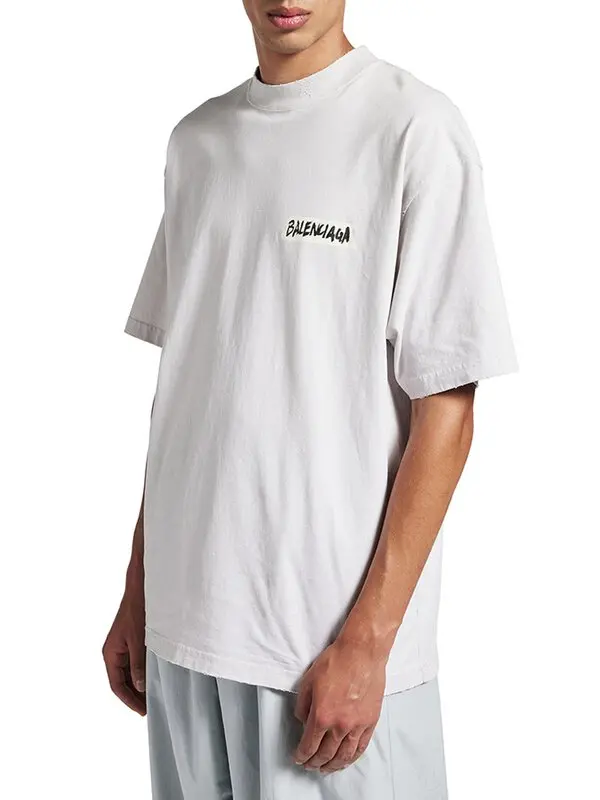 Balenciaga Masking Tape T-shirt - Multicolor