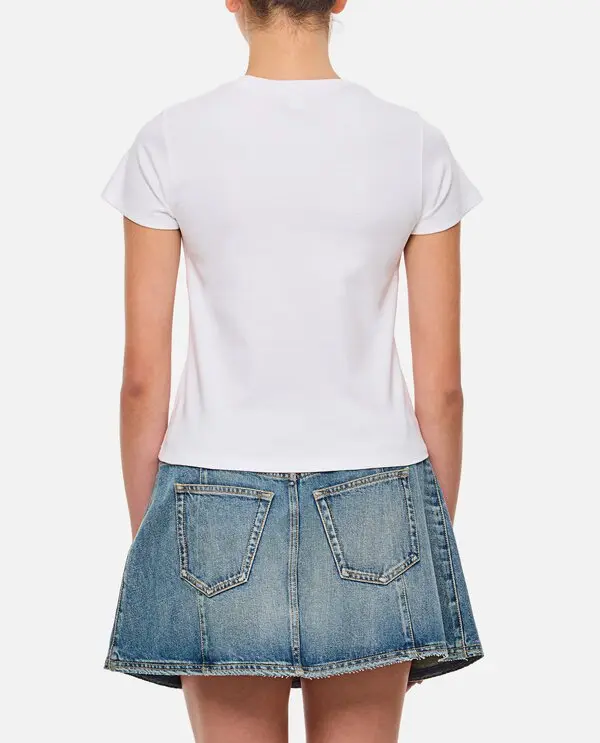 Alexander McQueen Embroidered Skull Logo T-shirt