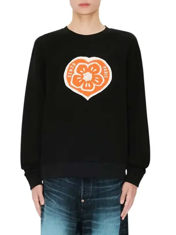 Kenzo Boke Heart Cotton Sweatshirt