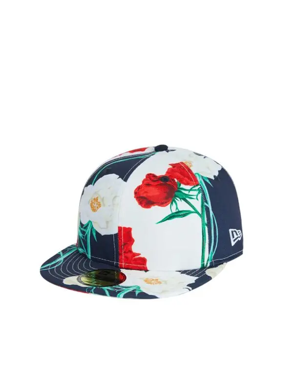 Kenzo X New Era Archive Rose Print Cap - Multicolor
