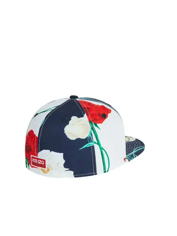 Kenzo X New Era Archive Rose Print Cap