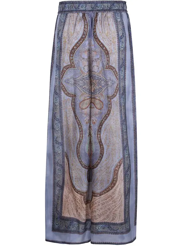 Zimmermann Wanderlust Relaxed Silk Pants