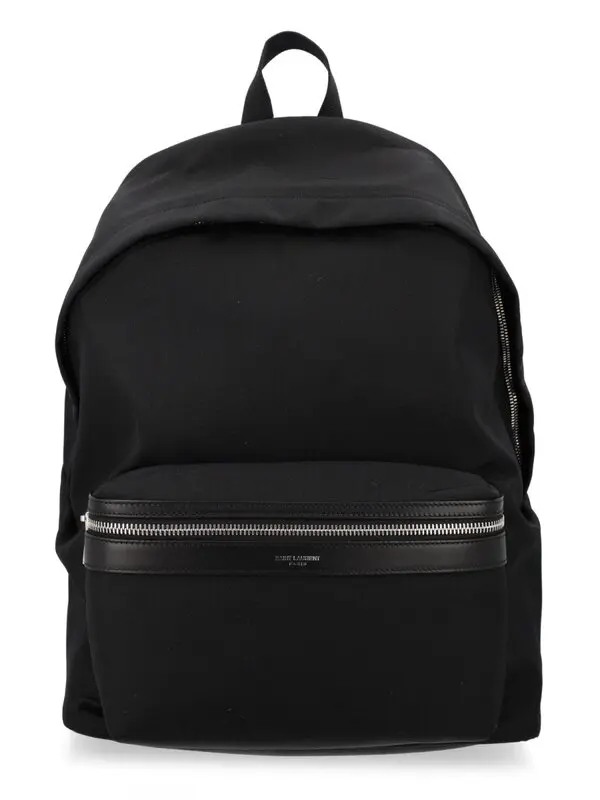 Saint Laurent City Econyl Backpack - Black