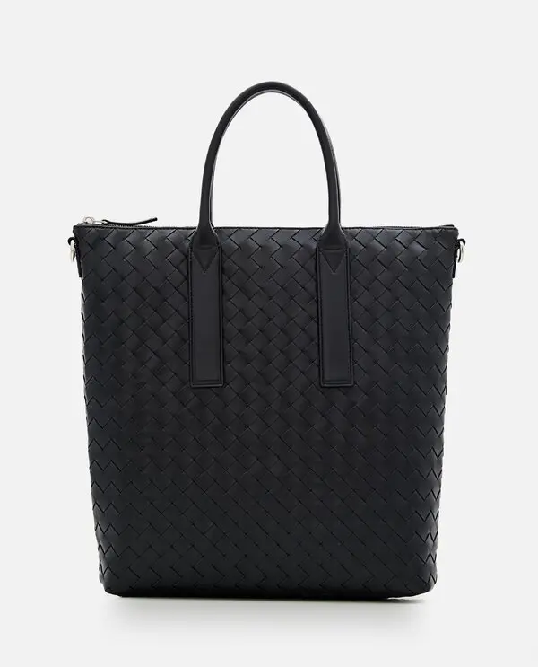 Bottega Veneta Woven Leather Tote Bag - Multicolor