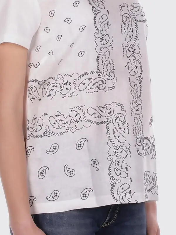 Max Mara Paisley Print T-shirt