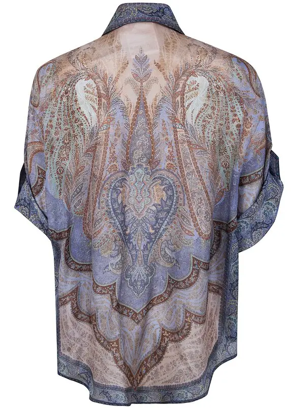 Zimmermann Wanderlust Short Sleeve Shirt