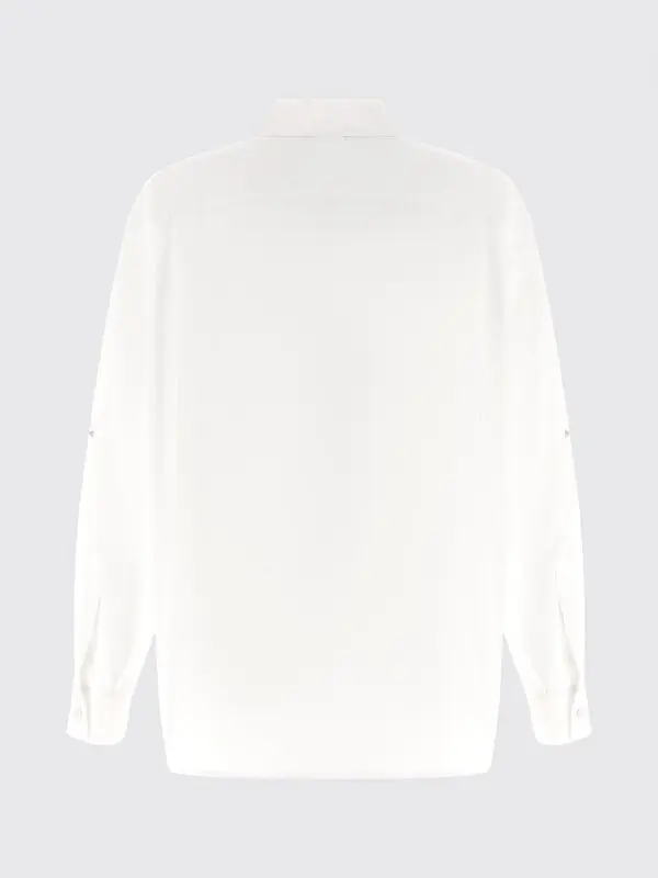 Max Mara Shirt With Classic Collar And Button-up Front - White