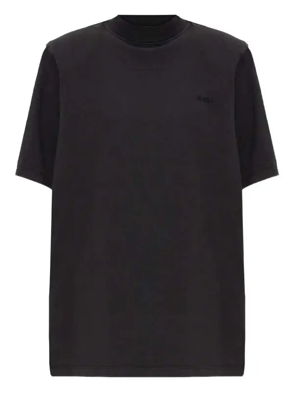 Attico Turtleneck T-shirt - Gray