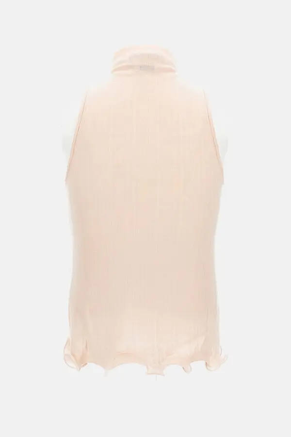 Fendi Roma Ribbed Tank Top - Multicolor