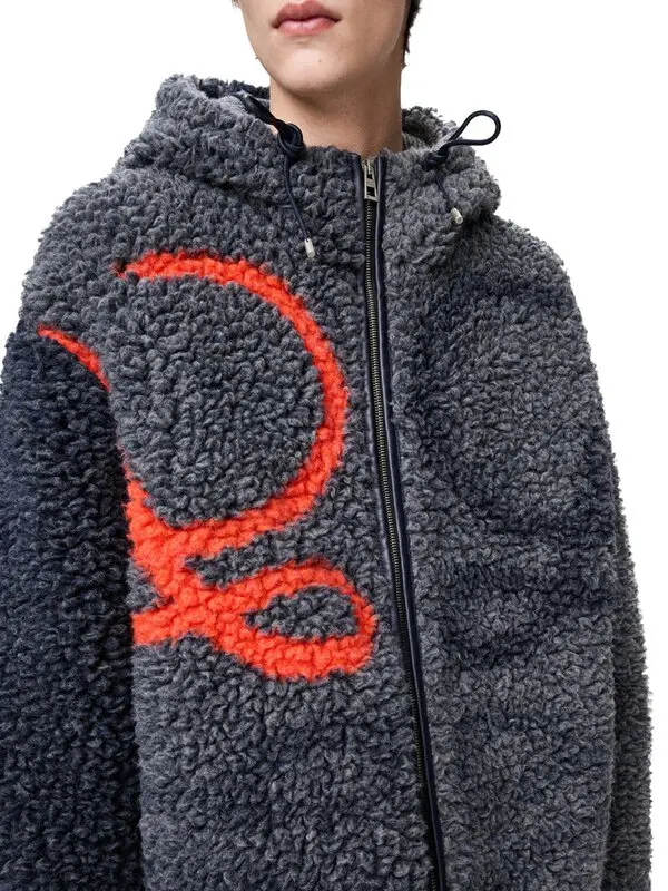 Loewe Anagram Jacquard Fleece Jacket