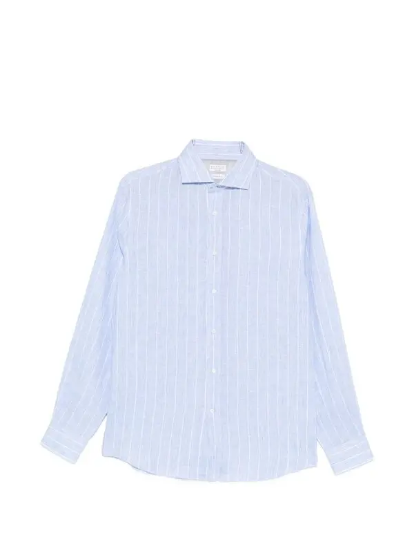 Brunello Cucinelli Striped Linen Shirt - Multicolor