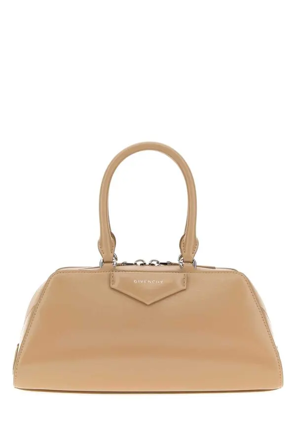 Givenchy Beige Leather Small Antigona East-west Handbag - Brown