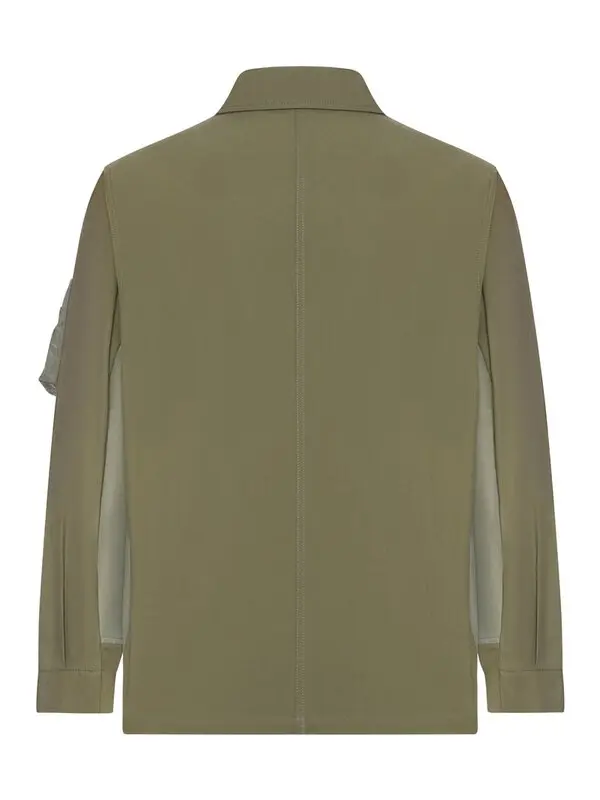 Sacai Cotton Jacket With Nylon Details