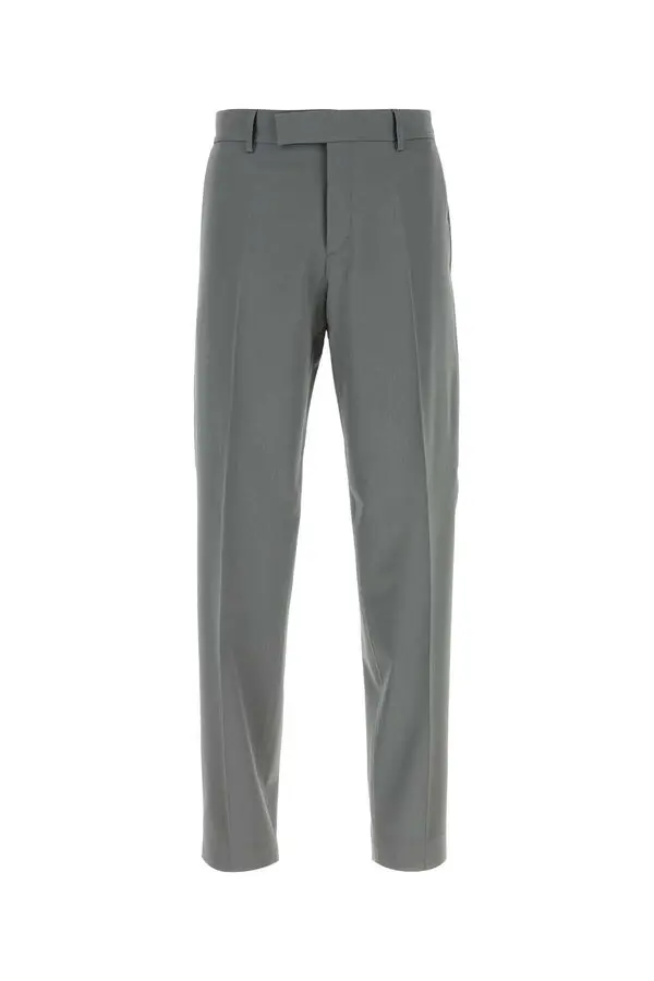 Fendi Gabardine Trousers - Gray