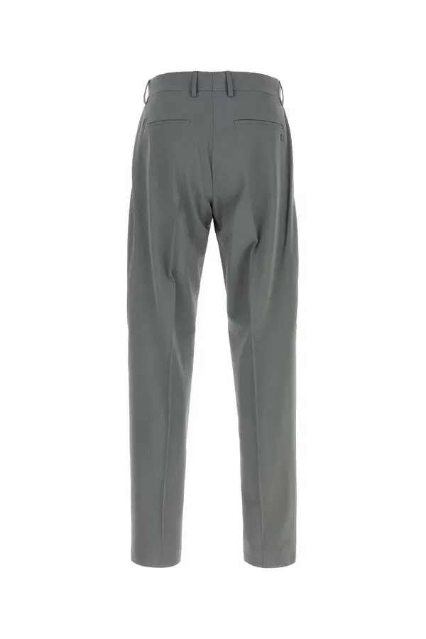 Fendi Gabardine Trousers - Gray