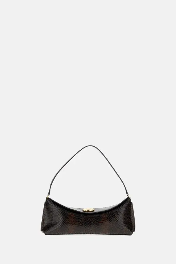Jacquemus Le Calisso Shoulder Bag In Python-effect Leather - Multicolor